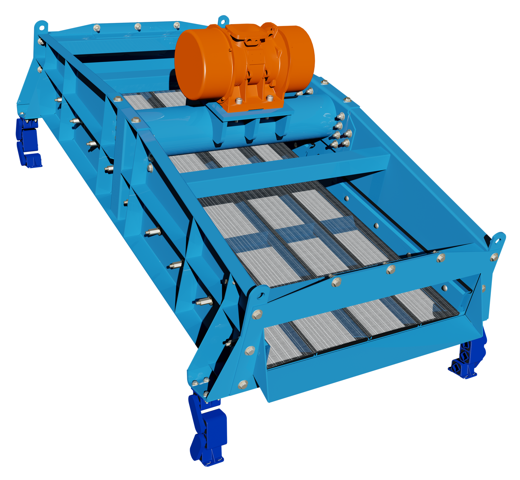 The J&H RotoThrow Oscillating Screen Machine - JH Equipment The J&H RotoThrow Oscillating Screen Machine - JH Equipment